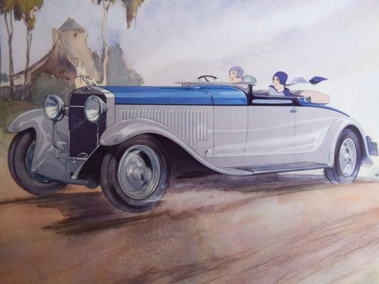Automobilia : des lettres d’Enzo Ferrari et des illustrations de Geo ...
